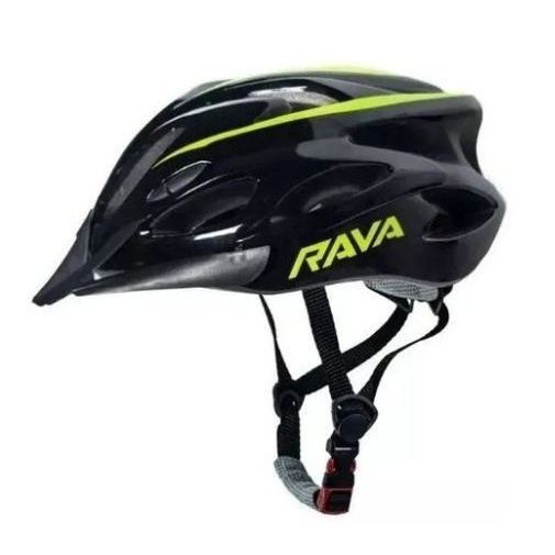 Capacete Rava Space New preto/amarelo | Shopee Brasil