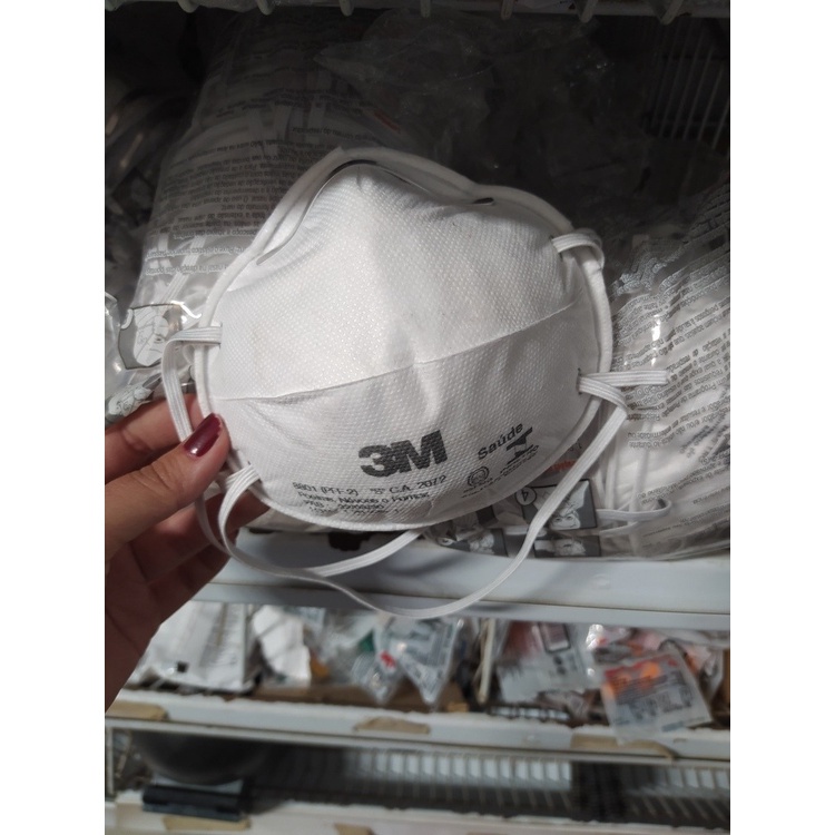 Mascara Resp. Pff2 3m Modelo 8801 | Shopee Brasil