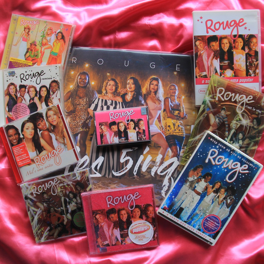 Coleção Rouge 20 Anos | Discografia completa em K7, CD, DVD e Vinil ...