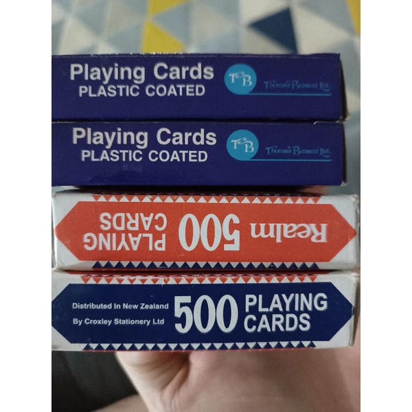 4 decks de carta baralho | Shopee Brasil