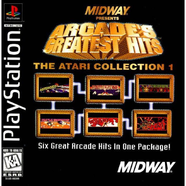 Arcade's Greatest Hits: The Atari Collection 1 - ps1 | Shopee Brasil