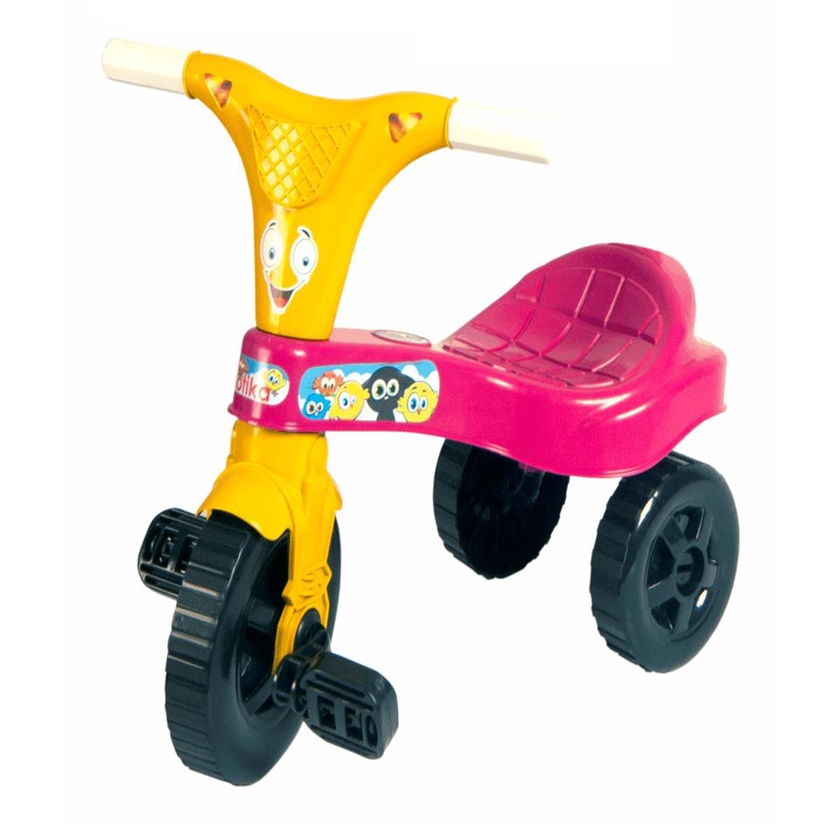 Triciclo Velotrol Infantil Motika Rosa Baby Lugo | Shopee Brasil