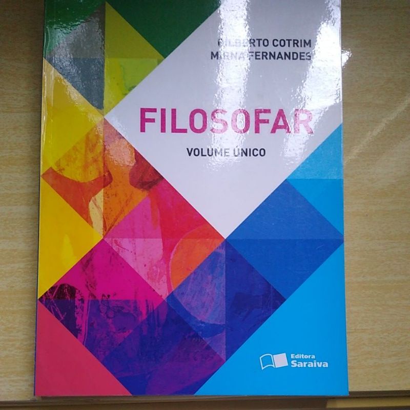 Filosofar. Livro de filosofia volume único. | Shopee Brasil