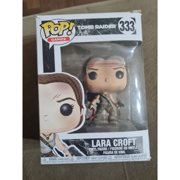 LARA CROFT 333 - TOMB RAIDER - FUNKO POP - GAMES - AVARIAS NA CAIXA ...