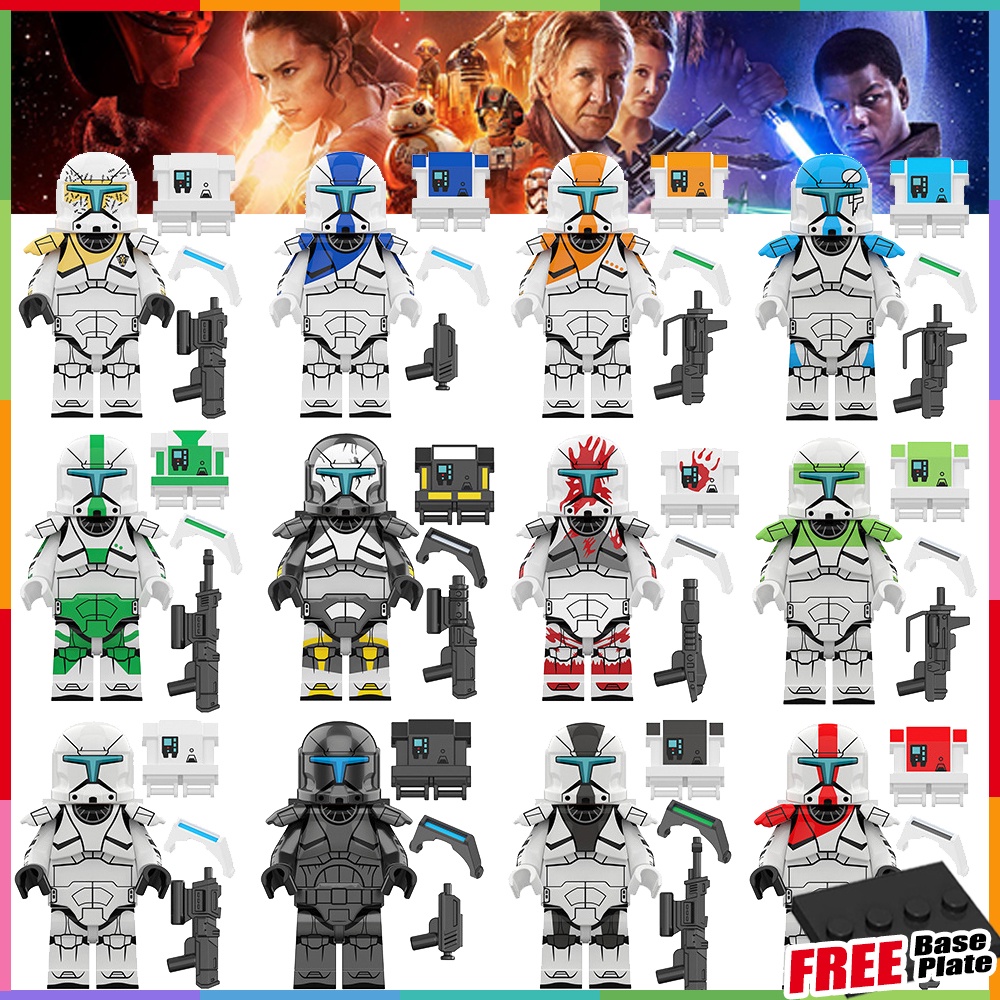 Comandos Da República Das Minifiguras Guerra Estrelas Gregor Niner ...