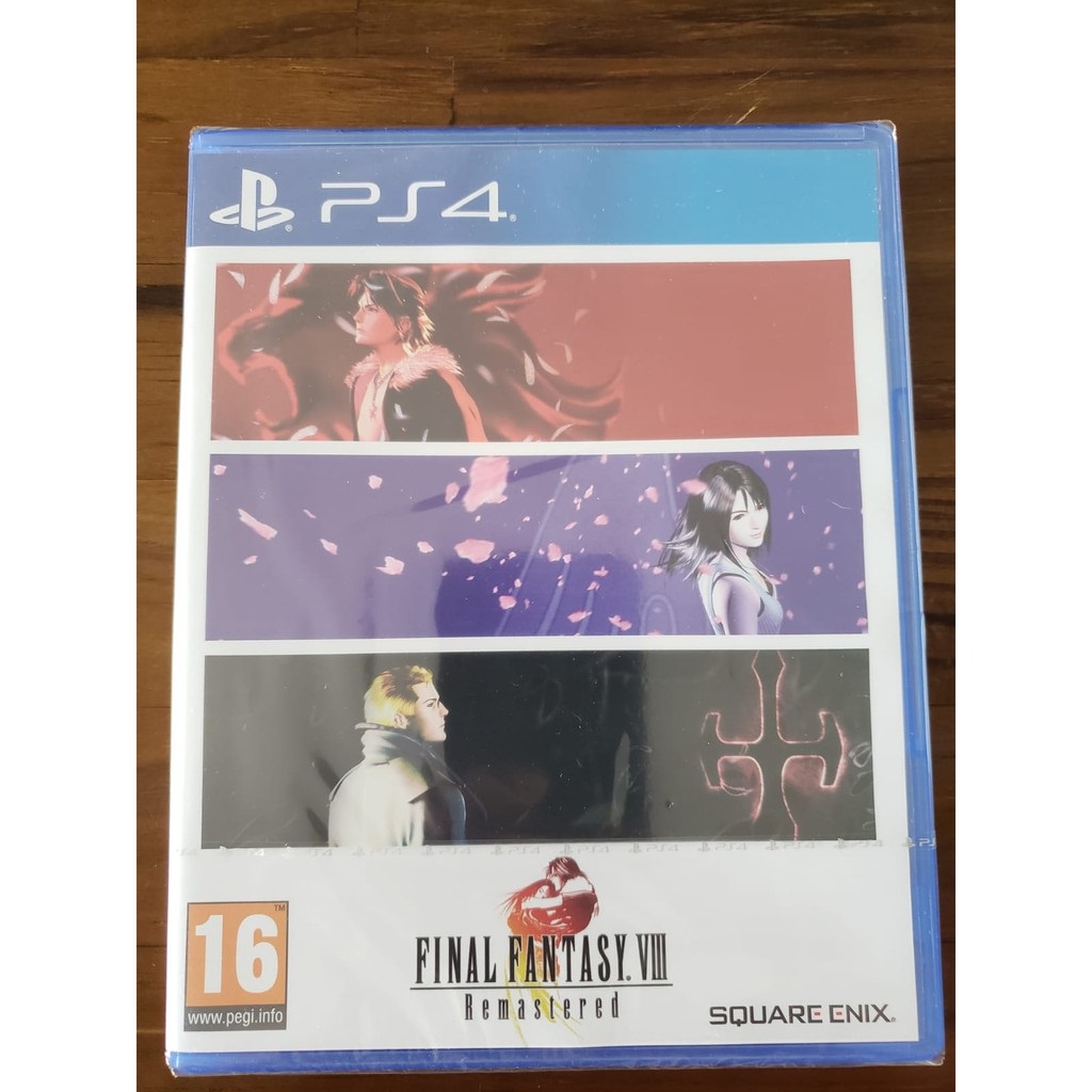 Jogo Final Fantasy VIII Remastered PS4 Midia Fisica Novo Lacrado | Shopee Brasil