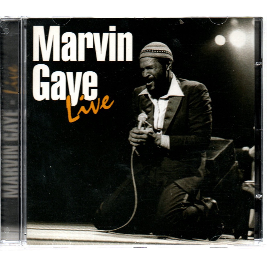 CD MARVIN GAYE - LIVE ( BOOTLEG NACIONAL ) | Shopee Brasil