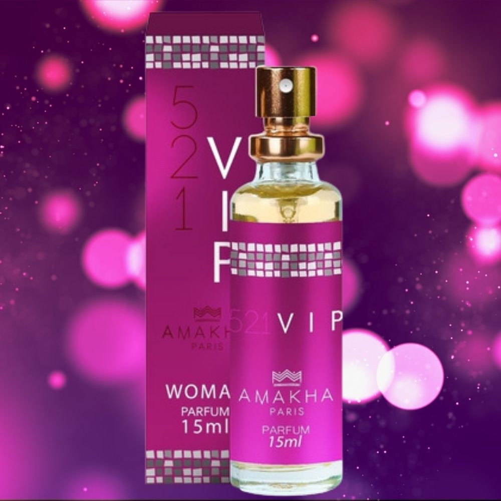 Perfume 521 Vip Amakha Paris - 15ml | Shopee Brasil