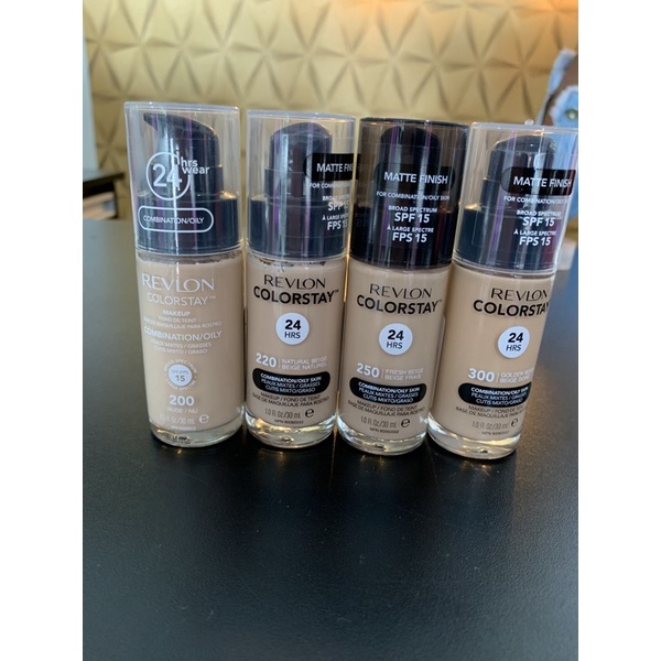 Base REVLON COLORSTAY - Matte finish. | Shopee Brasil