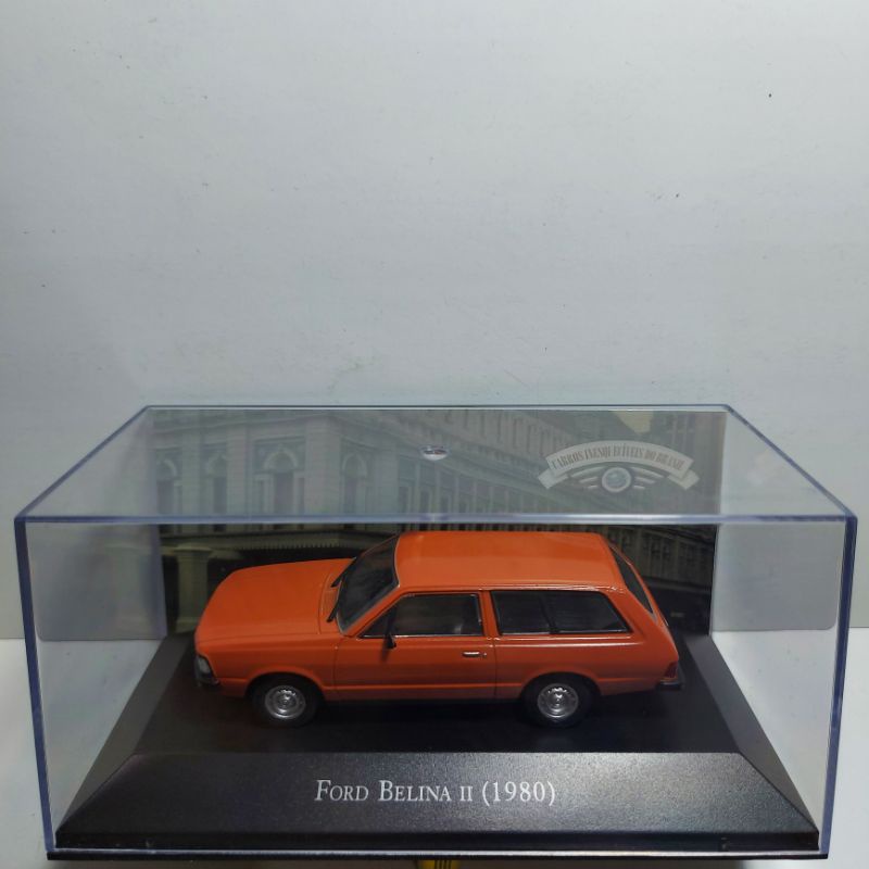 Carros Inesquecíveis do Brasil Ford Belina II 1980 Ed 26 Miniatura 1/43 ...