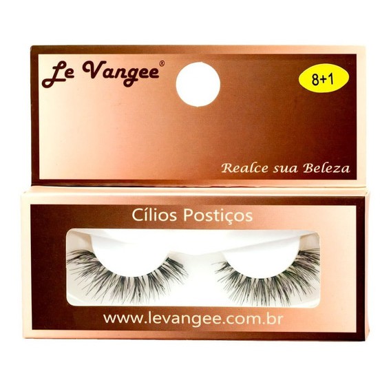 CILIOS POSTIÇOS 1 PAR #8+1 - LE VANGEE | Shopee Brasil