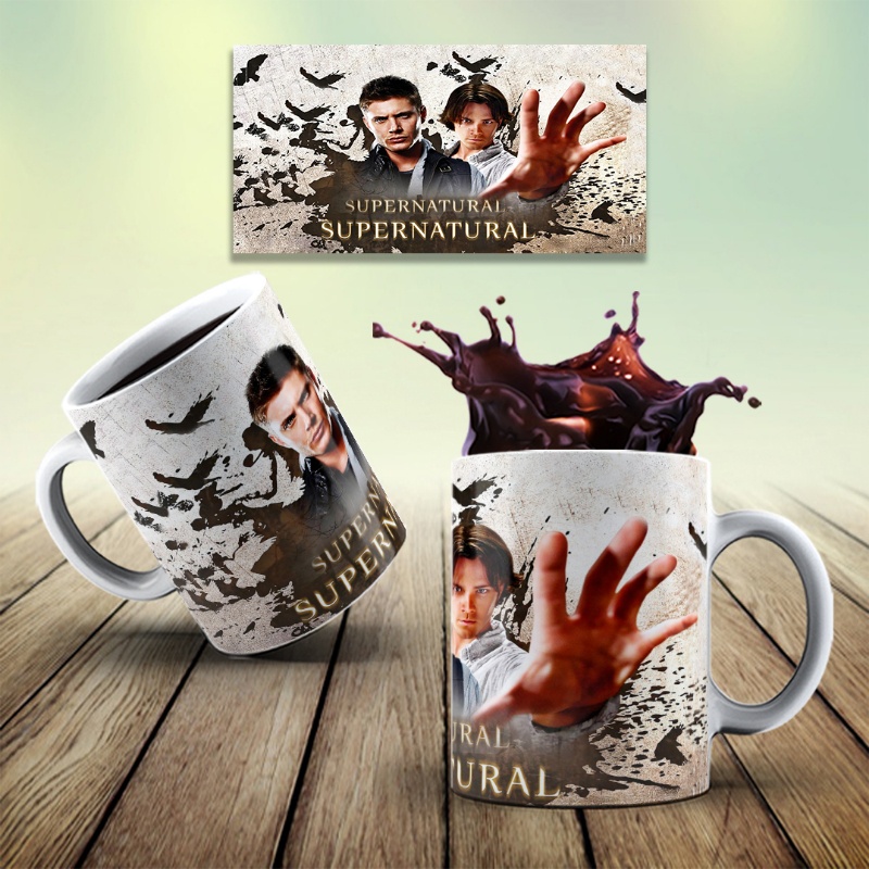 Caneca Supernatural | Shopee Brasil