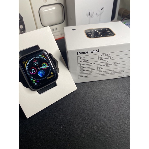 Relógio Smartwatch Iwo W46 Serie 6 Watchface Personalizavel | Shopee Brasil