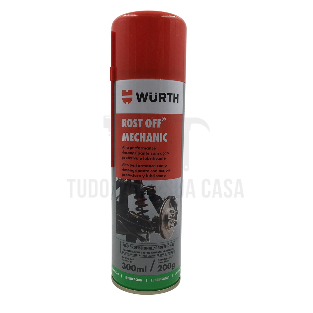 DESENGRIPANTE WURTH ALTA PERFORMANCE 300ml | Shopee Brasil