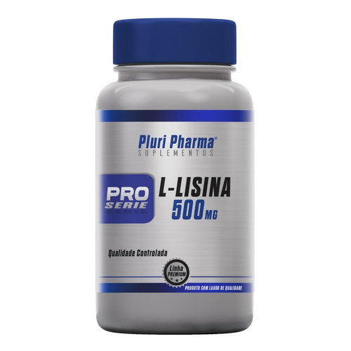 L-lisina 500mg 30 Cápsulas ( Anti Herpes) | Shopee Brasil