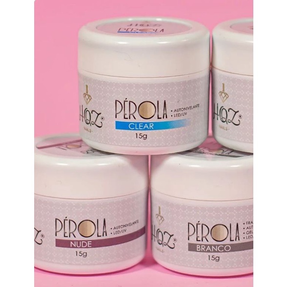 Gel Autonivelante Pérola HQZ 15g | Shopee Brasil