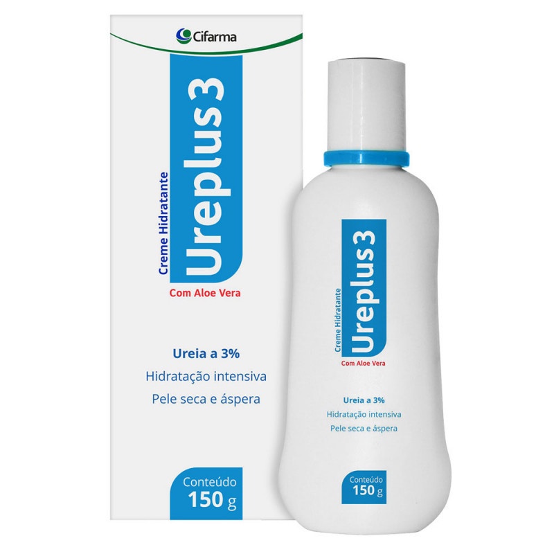 Ureplus 3 - Creme Hidratante de Ureia 3% com Aloe Vera 150g | Shopee Brasil