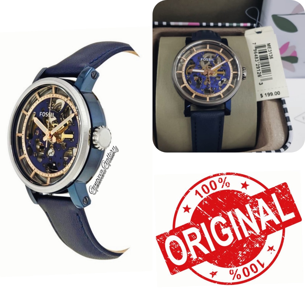 Automático F0Ssil Original Tipo ME3136 | Shopee Brasil