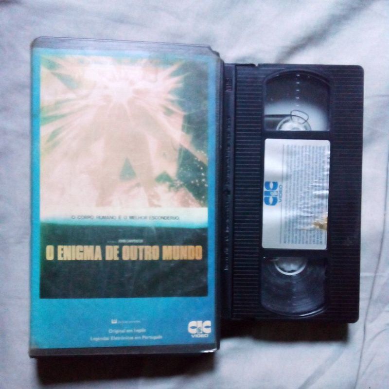 vhs o enigma do outro mundo (raro) | Shopee Brasil