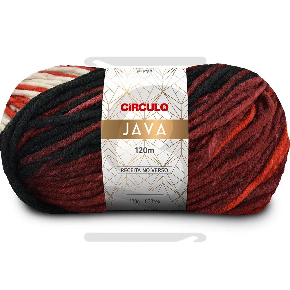 Fio Lã Java Círculo 100g | Shopee Brasil