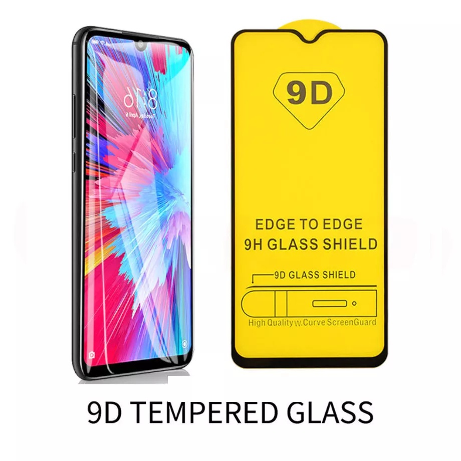 Pelicula de vidro 3D Xiaomi Redmi 9A/9/9C NOTE 7 8 9 10 11 12 13 5G ...