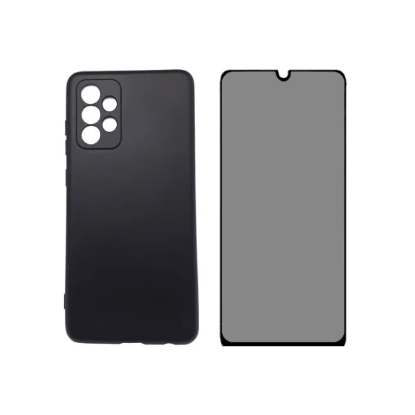 Película 9D Privacidade + Capa Capinha Case Aveludada Samsung A32 4G | Shopee Brasil