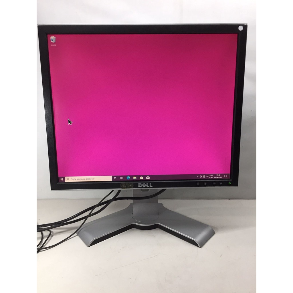 Monitor Dell 1908fpt 19' Lcd Quadrado - Usado | Shopee Brasil