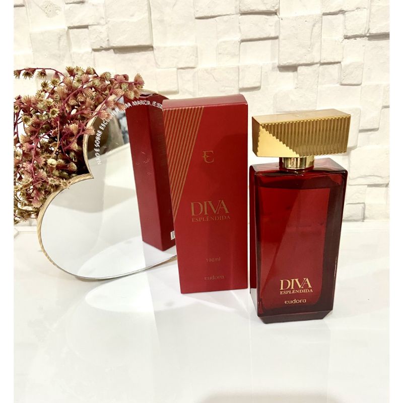Colônia Diva Explêndida 100 ml Eudora | Shopee Brasil