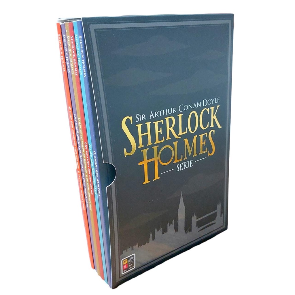 Box Sherlock Holmes - 6 livros (Novo + Lacrado) | Shopee Brasil