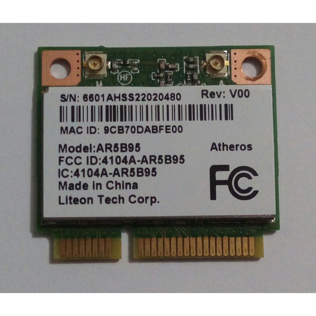 Placa de Rede Wireless para Notebook Samsung RV411 | Shopee Brasil