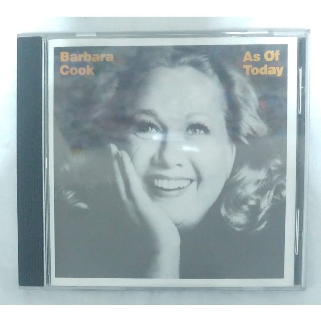 Cd Barbara Cook As Of Today (importado) | Shopee Brasil