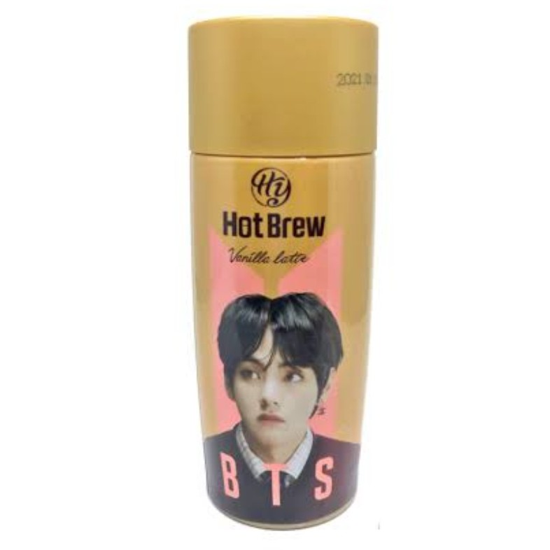 Café BTS sabor leite e baunilha V - 270ml | Shopee Brasil