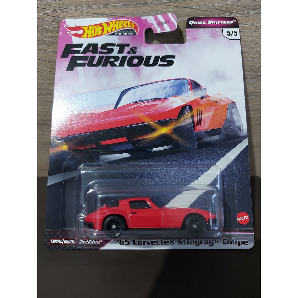 Hot Wheels 65 Corvette Stingray Coupe Velozes e Furiosos | Shopee Brasil