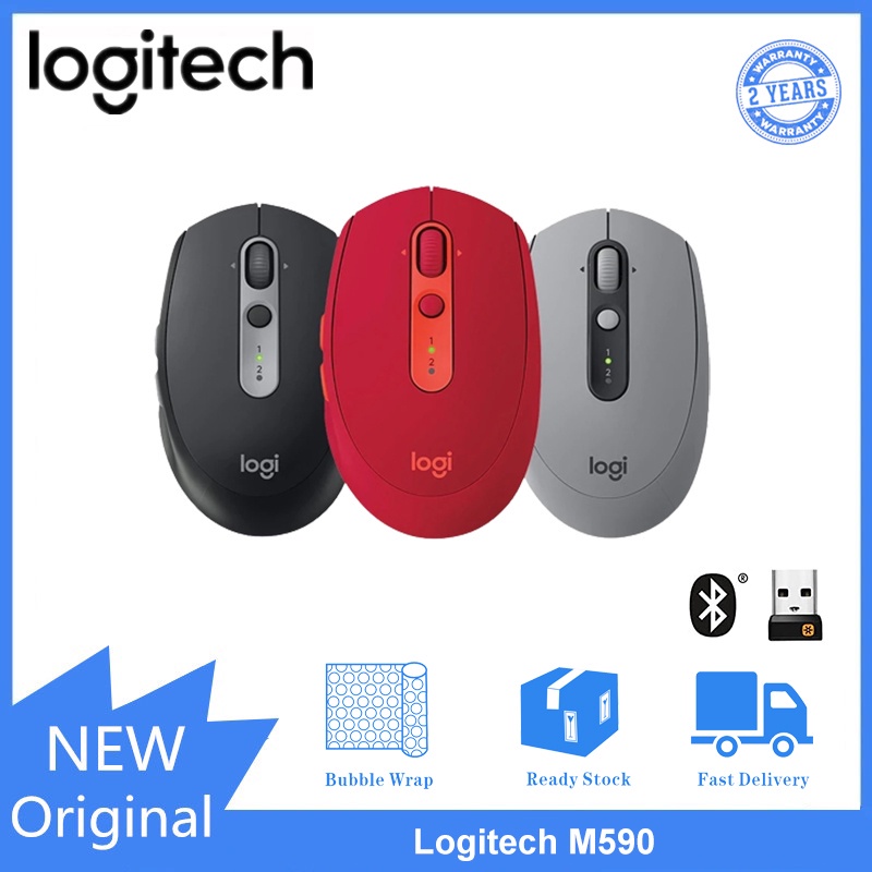 Mouse Sem Fio Logitech M590 Multi-Device Silencioso | Shopee Brasil