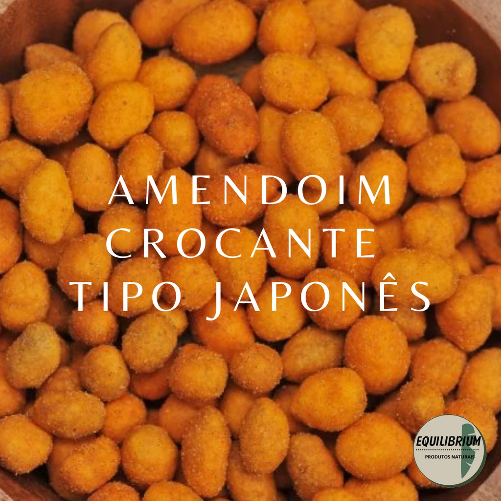 Amendoim crocante tipo japonês sabor mostarda e mel 100 gramas / 200 ...
