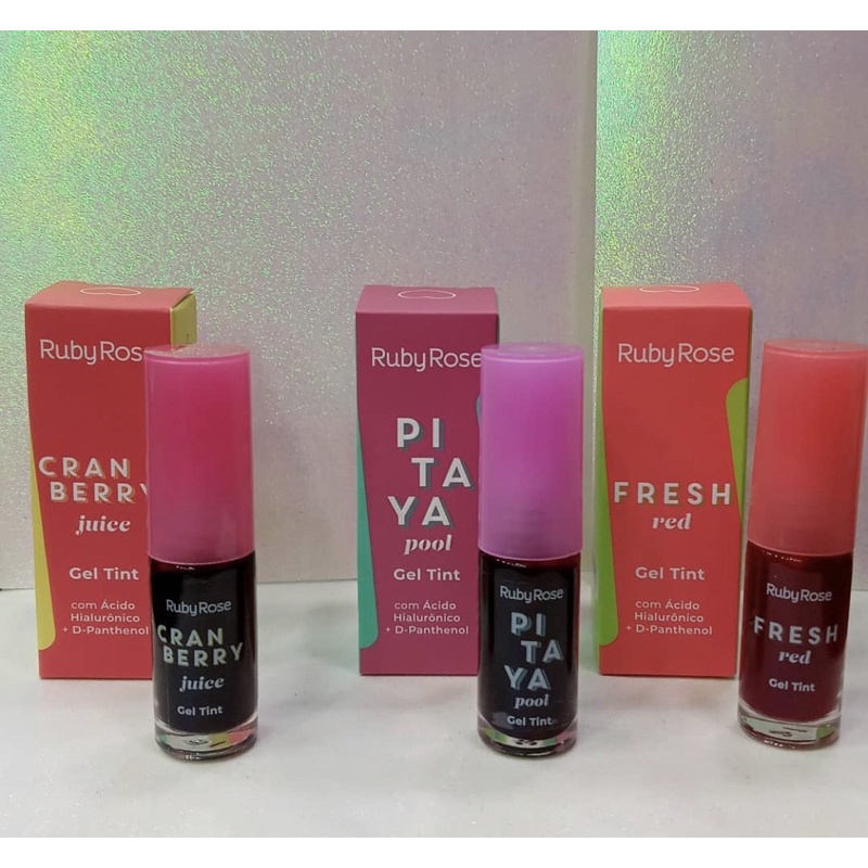 GEL TINT RUBY ROSE | Shopee Brasil