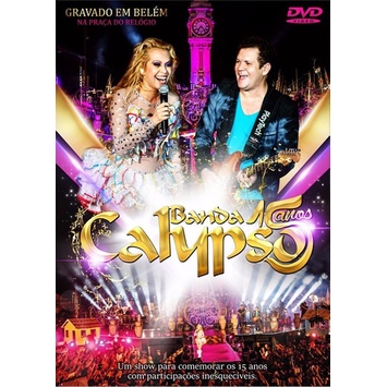 Dvd Banda Calypso - 15 Anos Ao Vivo Em Belém (lacrado) | Shopee Brasil