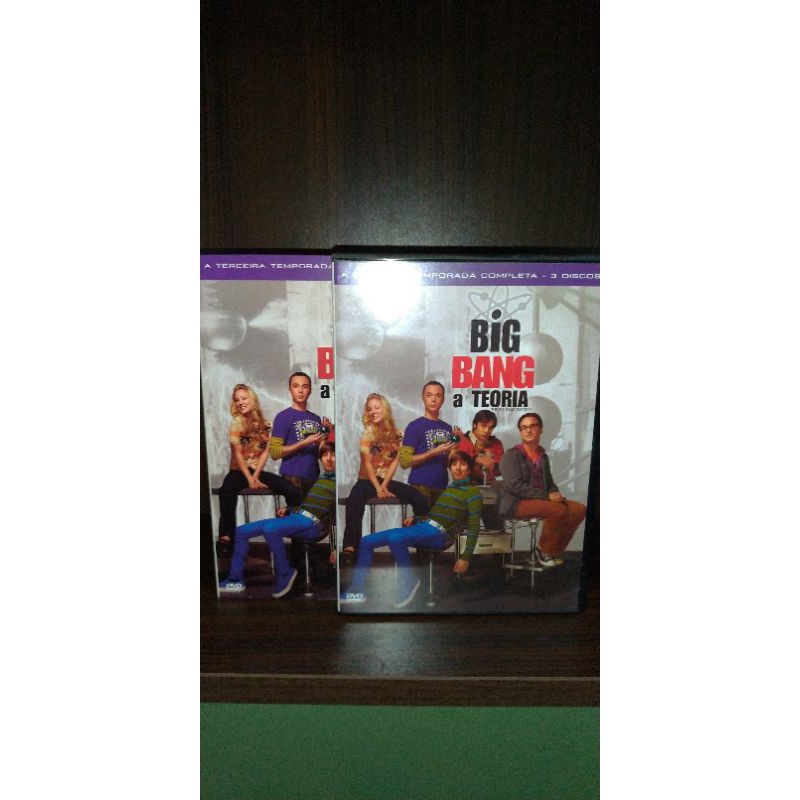 Box dvds The Big Bang Theory - 3ª Temporada | Shopee Brasil
