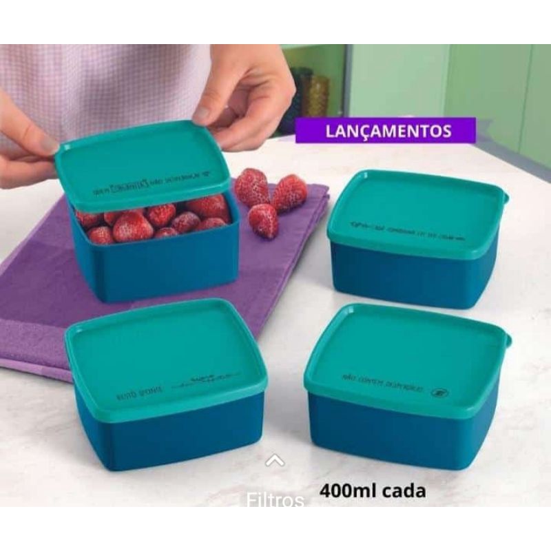 Kit 4 jeitosinhos frases Tupperware | Shopee Brasil
