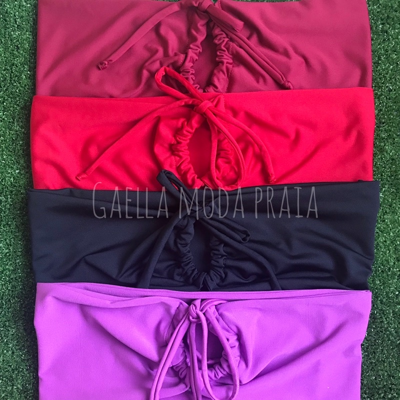 Top Cropped Tendência 2024 Diversas Cores E Amarrações. | Shopee Brasil
