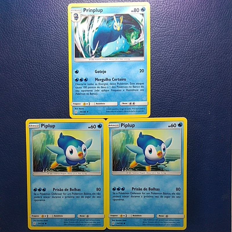 Grafico De Evolucao Piplup Prinplup + Piplup (2) (básico E