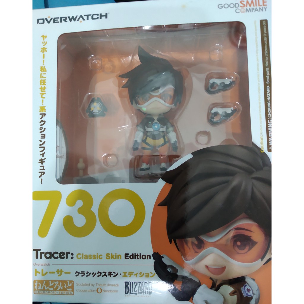 Tracer Overwatch Nendoroid original boneco figura good smile company ...