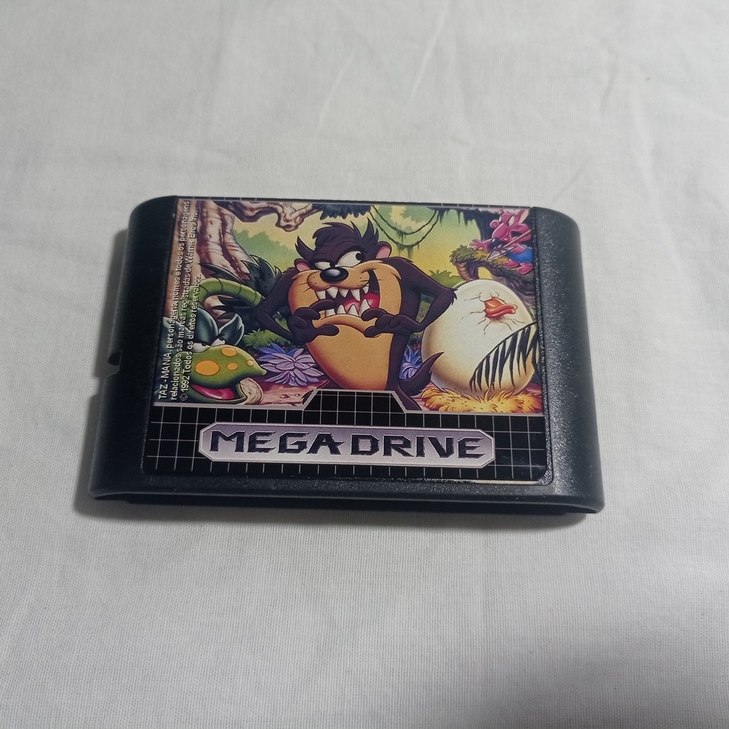 Taz Mania - Mega Drive Paralelo | Shopee Brasil