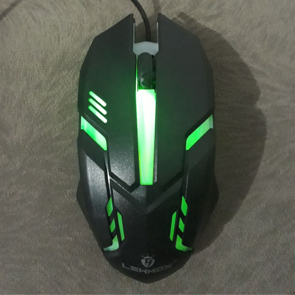 Mouse Gamer com Fio Usb e Led Lehmox - LEY-206 | Shopee Brasil