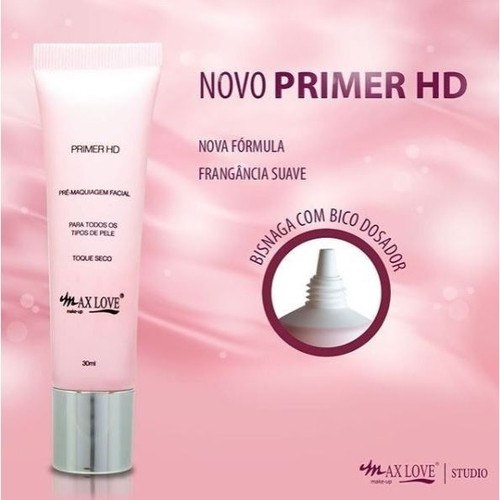 Primer Max Love- Toque Seco 30ml | Shopee Brasil