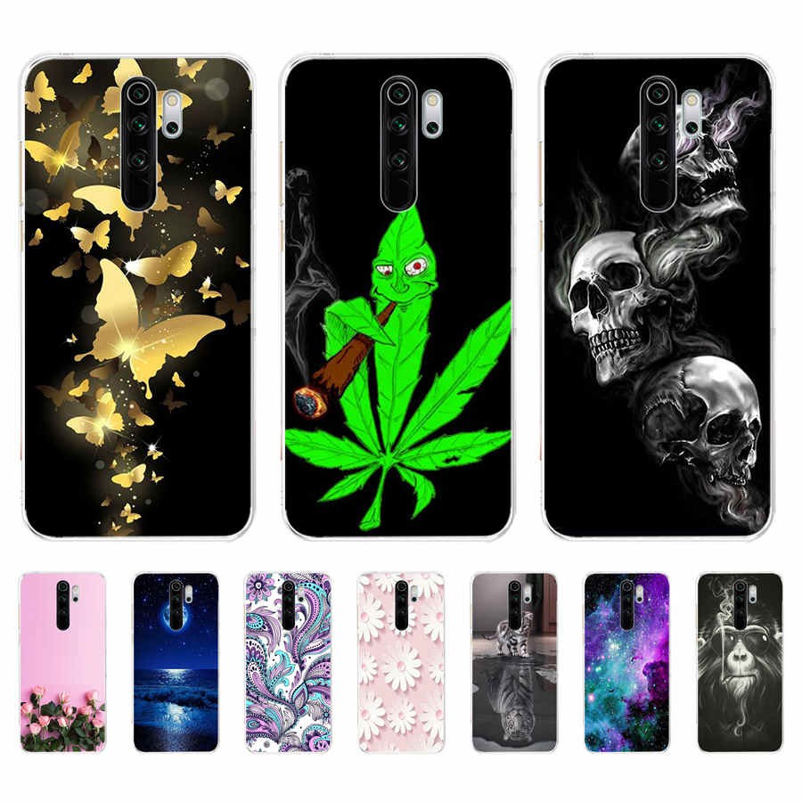 Capa Flexível De Silicone / Tpu Para Xiaomi Redmi Note 8 / 8t / 8 Pro ...