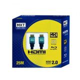 Cabo Hdmi 25 Metros Hd 4k UltraHd Blindado Mxt | Shopee Brasil