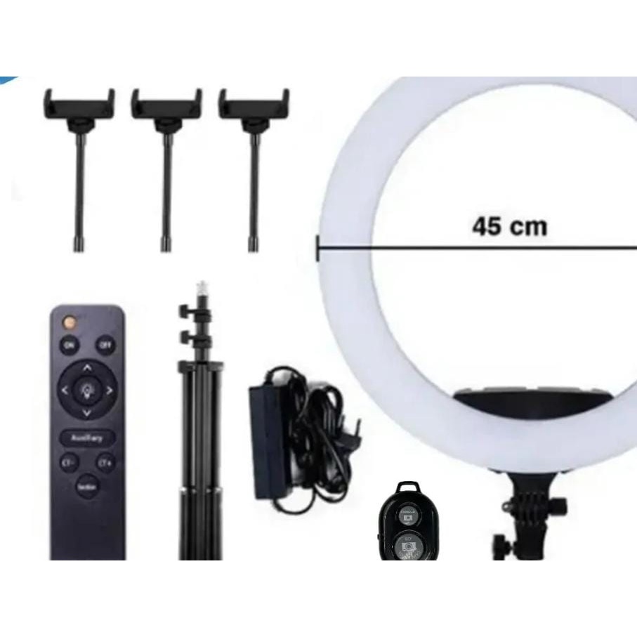 Ringh Light 18 Polegadas 45 Cm Tripe Sup. Celular Youtubers ...