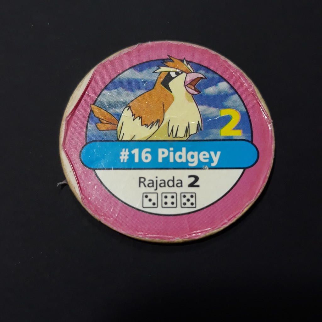 Mestre Pokemon Trainer - Ficha Pokémon (nº 16) - (HP) | Shopee Brasil