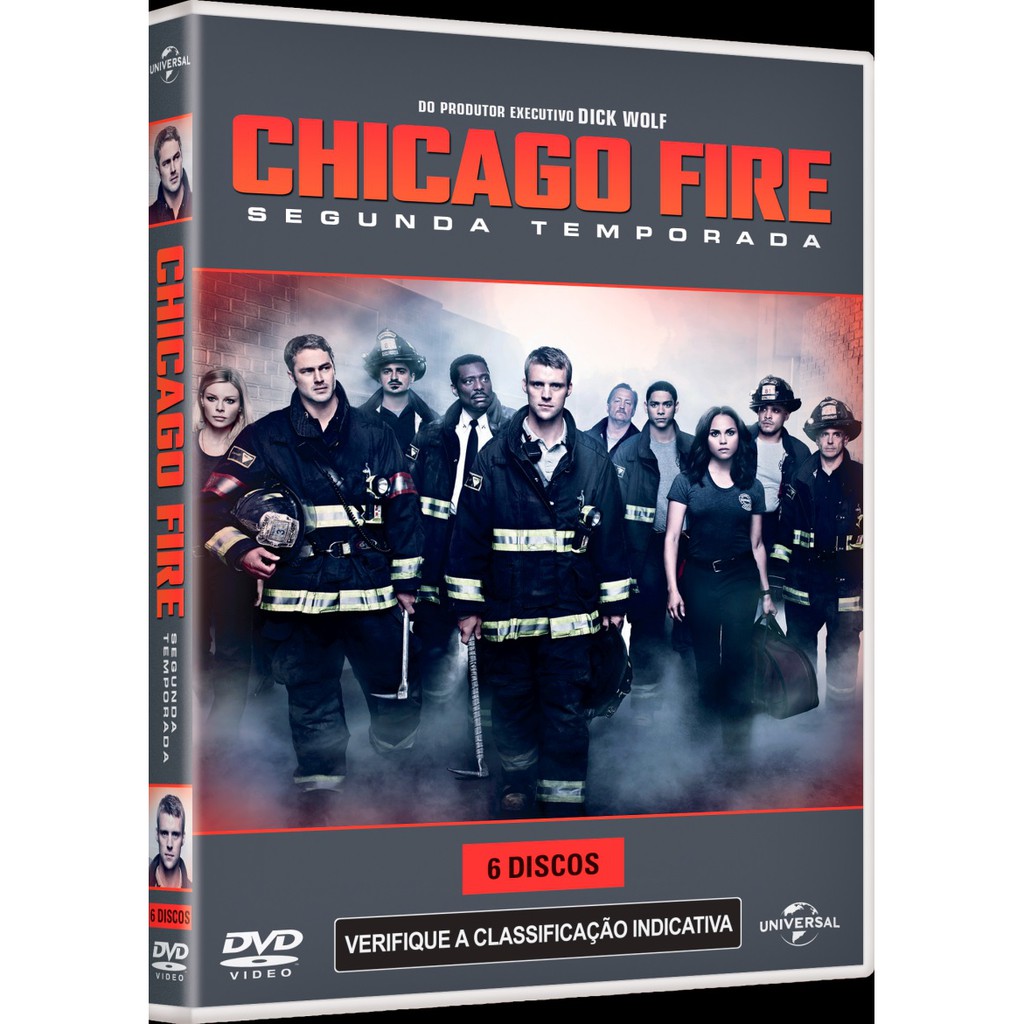 CHICAGO FIRE SEGUNDA TEMPORADA 6 DVDs - ORIGINAL LACRADO | Shopee Brasil